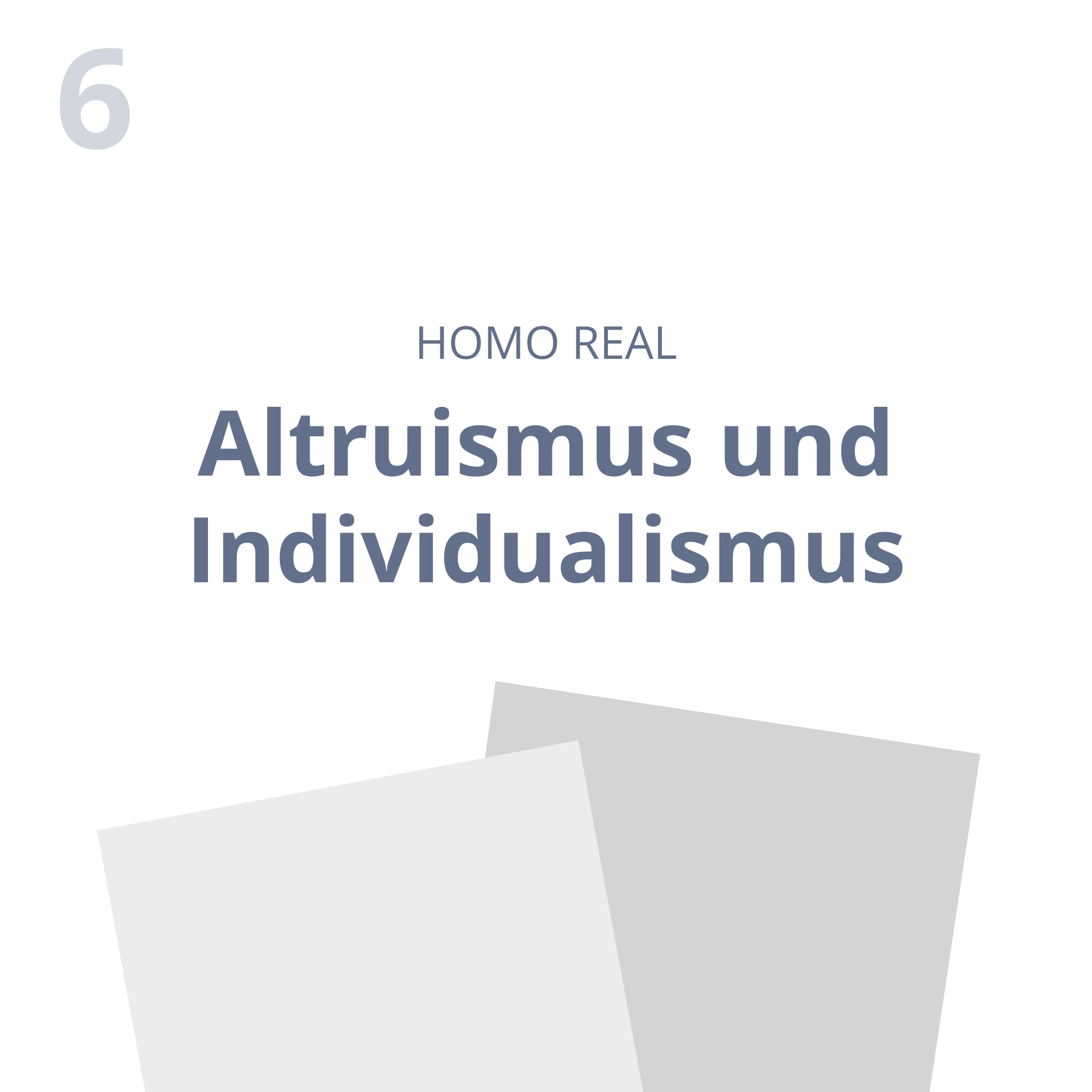 Altruismus und Individualismus – innerwise Shop