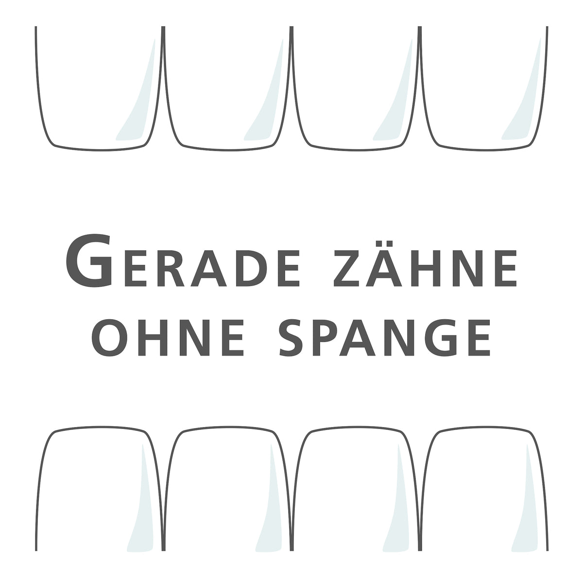 Gerade Zähne ohne Spange – innerwise Shop